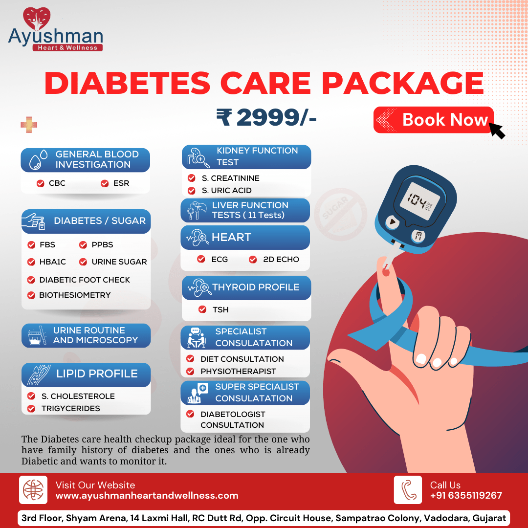 Comprehensive Health Checkup Packages in Vadodara | Ayushman Heart ...